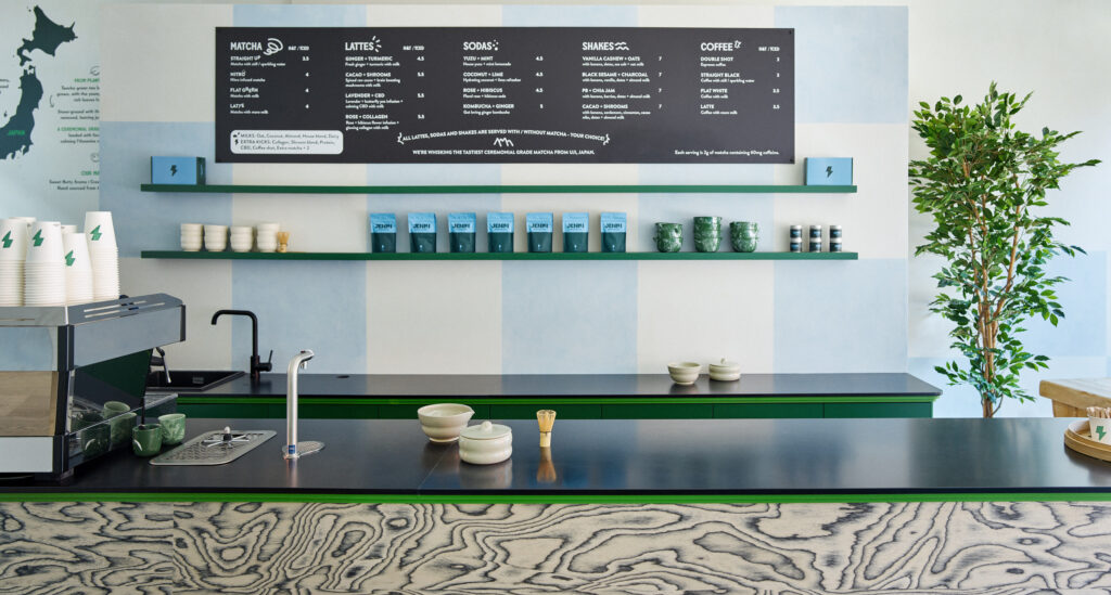 CBY London | JENKI MATCHA Bar